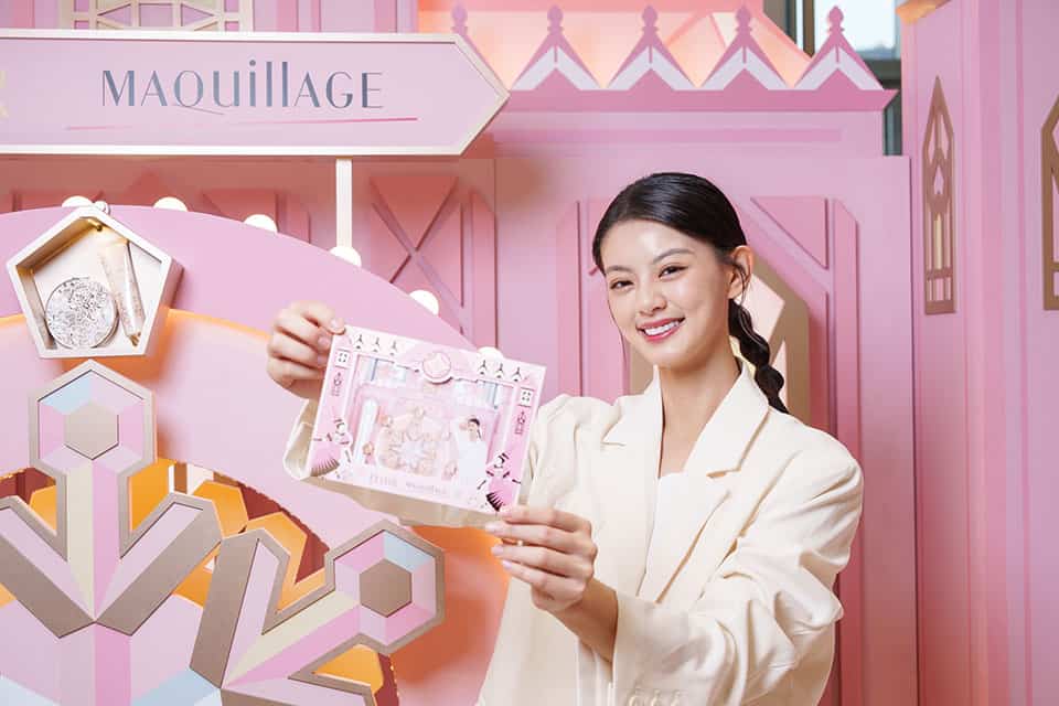 以Snow Beauty雪花為靈感《資生堂》打造最夢幻的粉紅「東京復古百樂園」~Livio 生活網